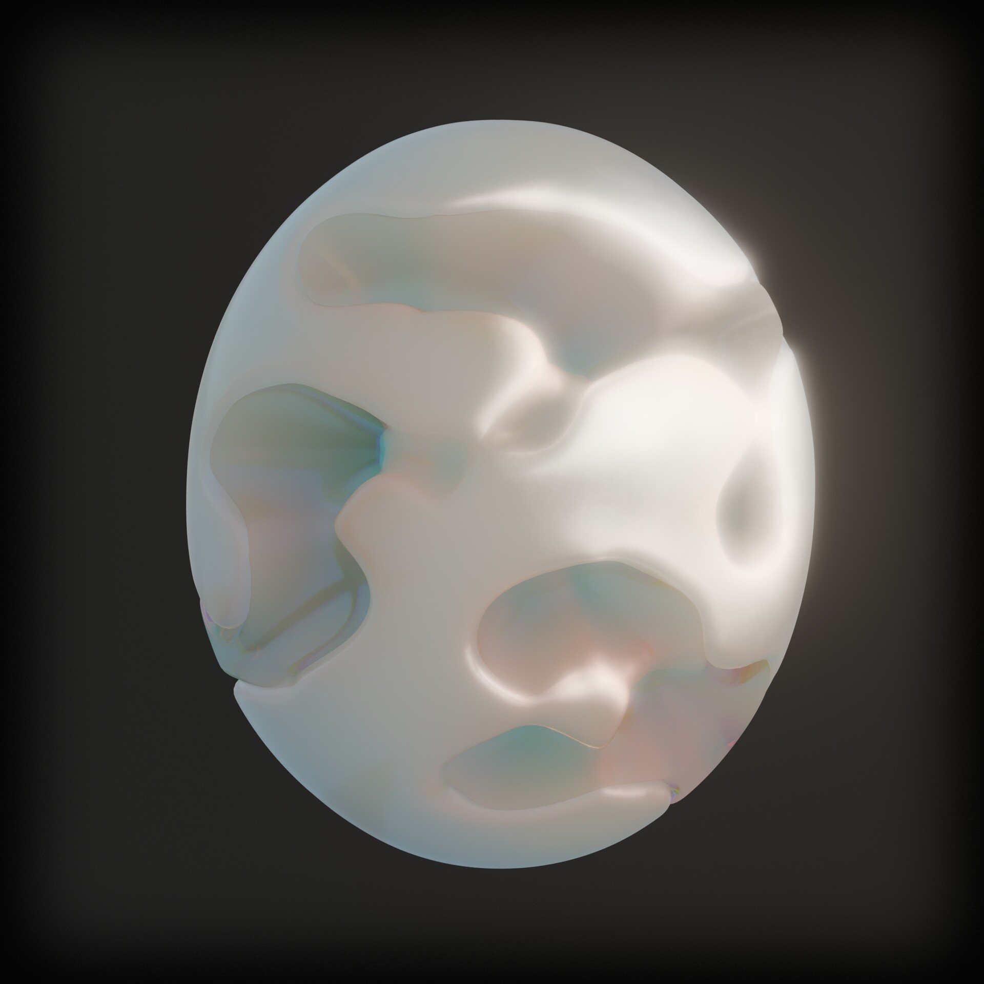 Ben Luke Parsons - Abstract Opal Stone-Blender Practise