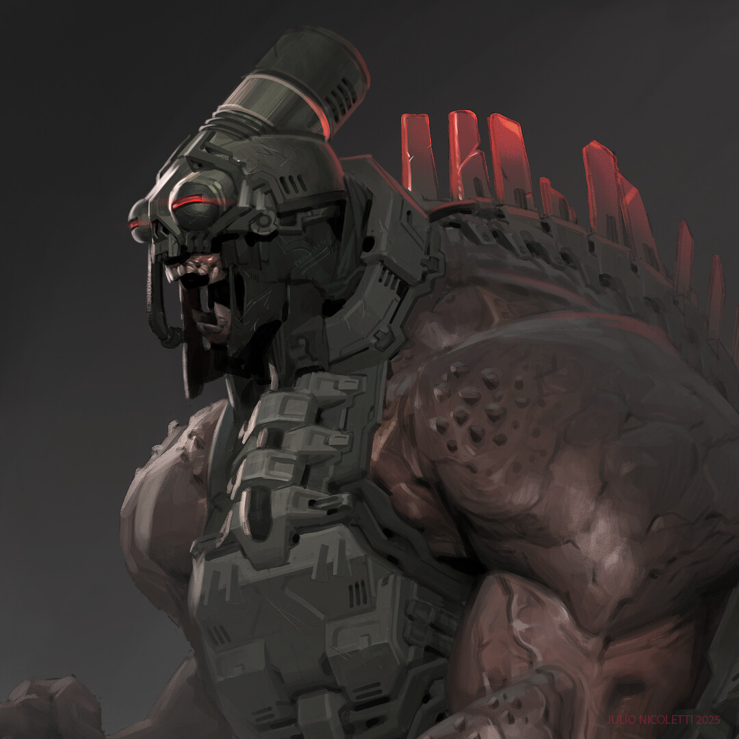 ArtStation - Big Gun Monster