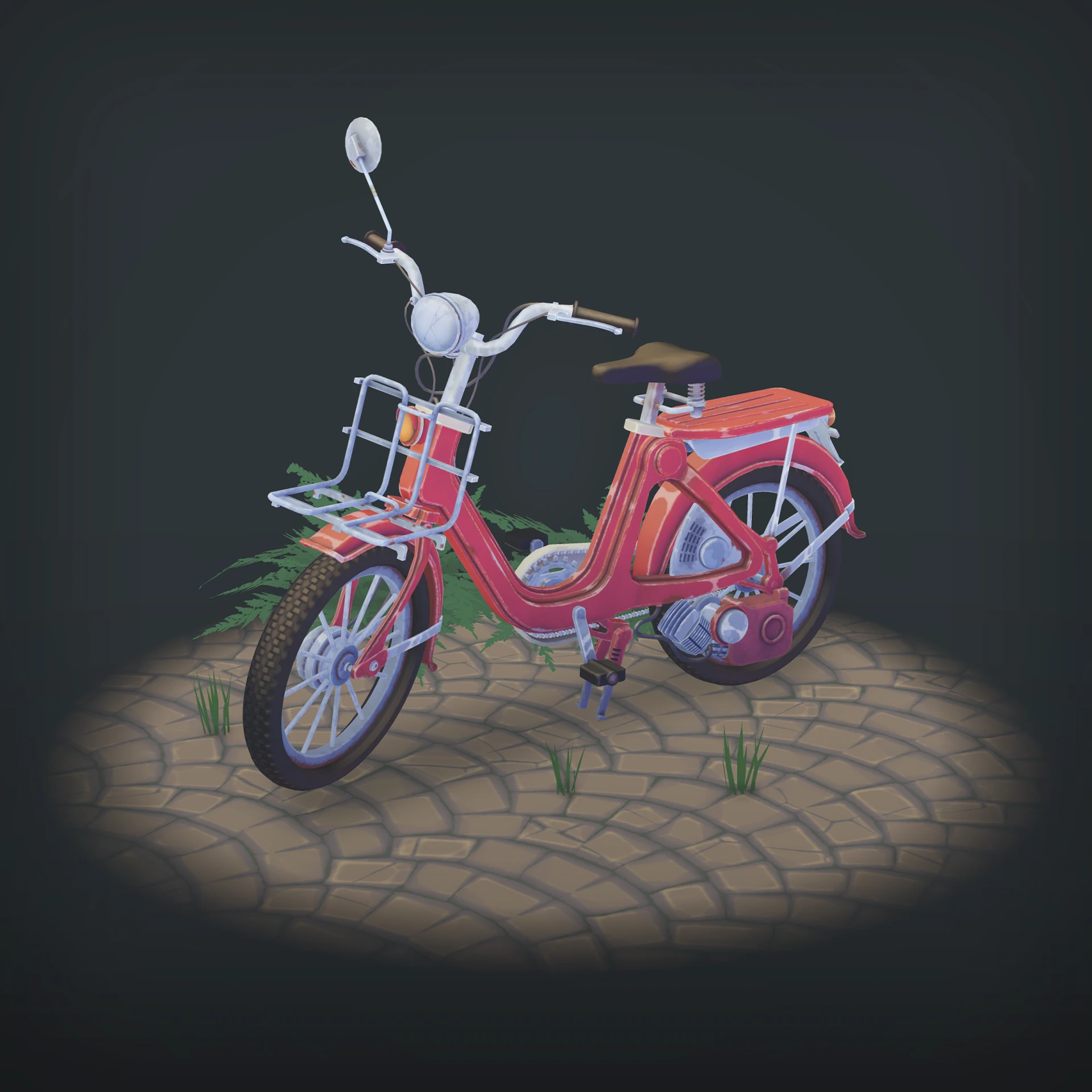 ArtStation - Stylized scooter