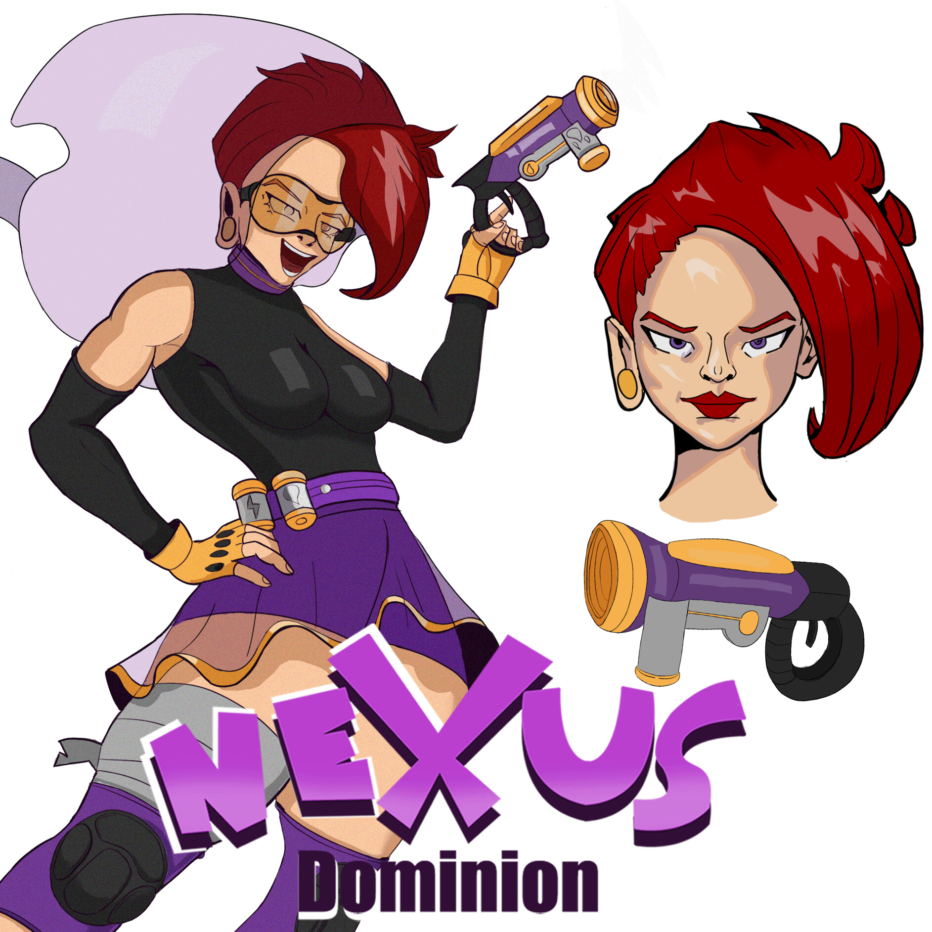 ArtStation - Fiona Character Concept & Style - Nexus Dominion