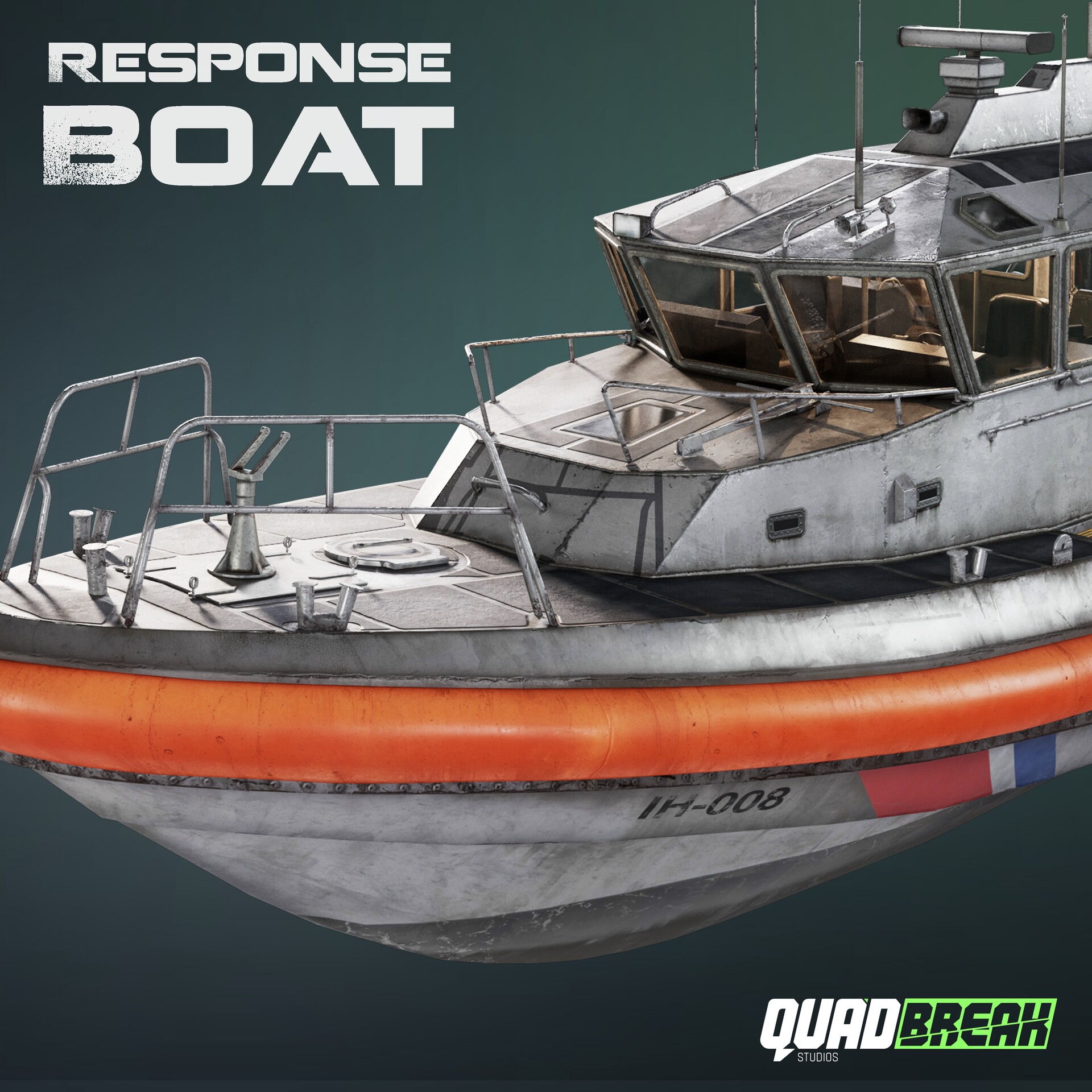 ArtStation - Response Boat