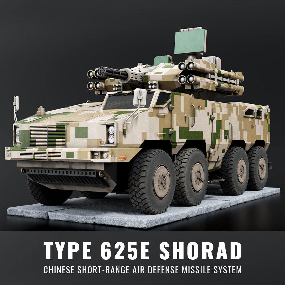 ArtStation - Type 625E SHORAD