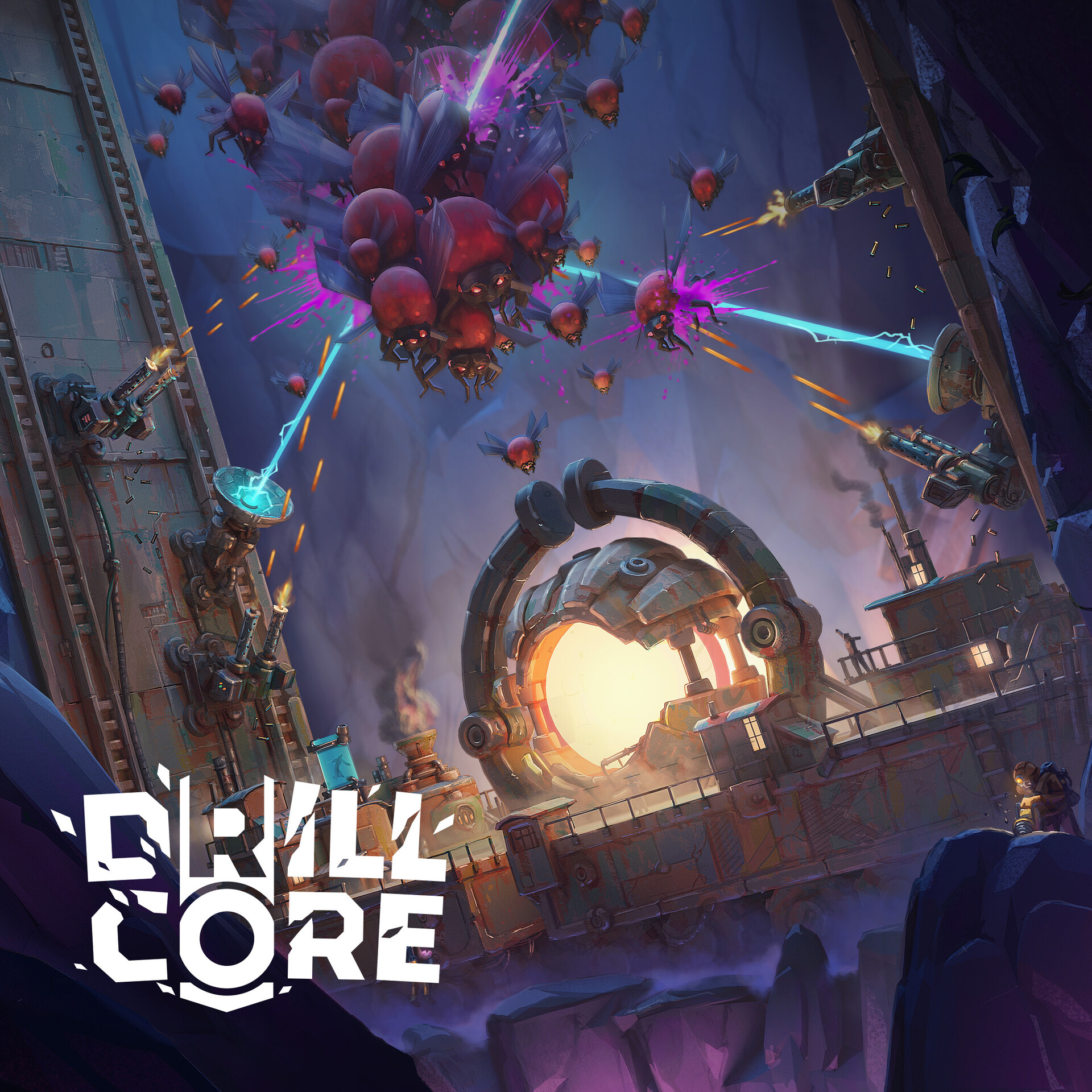 ArtStation - Drill Core Key Art