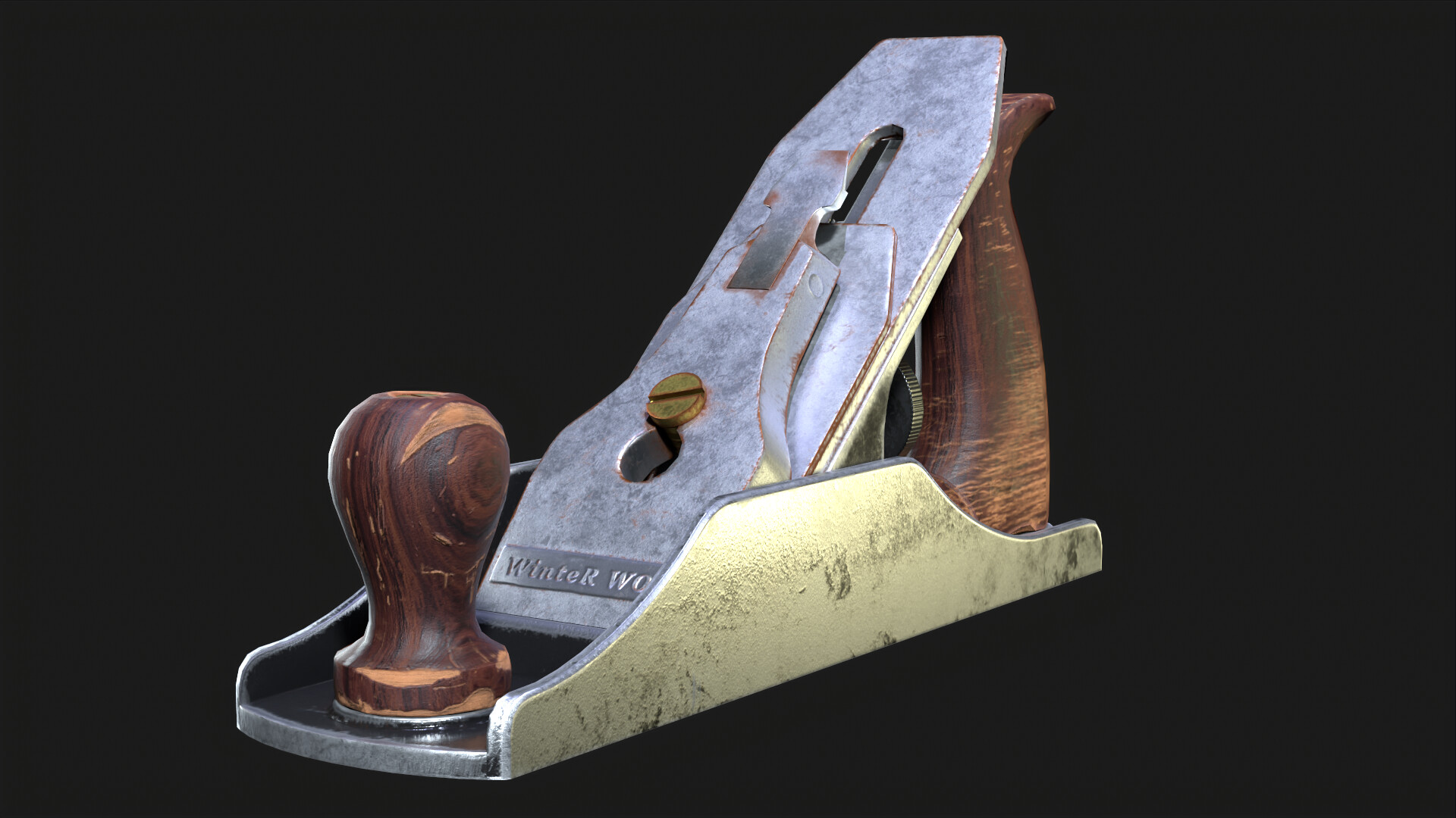 ArtStation - Hand Plane – Practice Prop