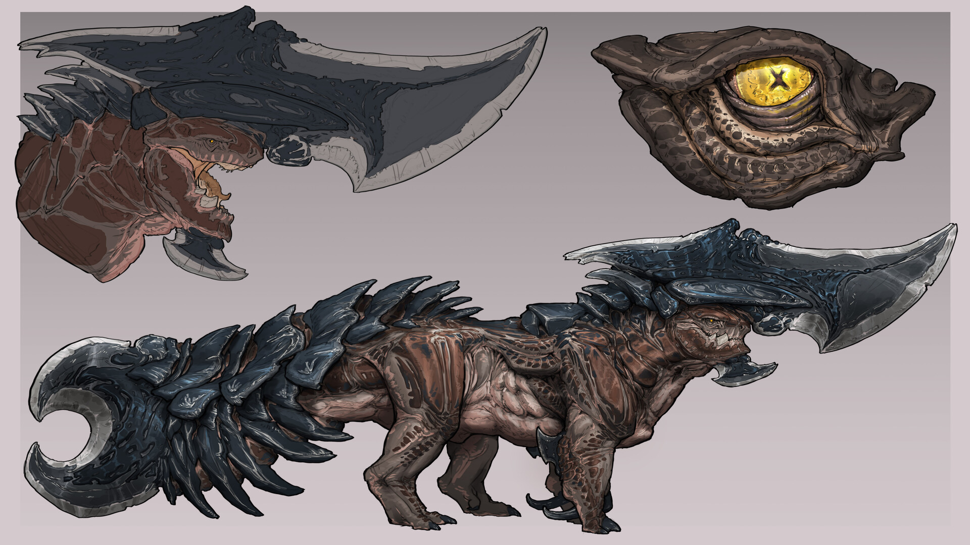 ArtStation - Cleaverhead & Other Beasts