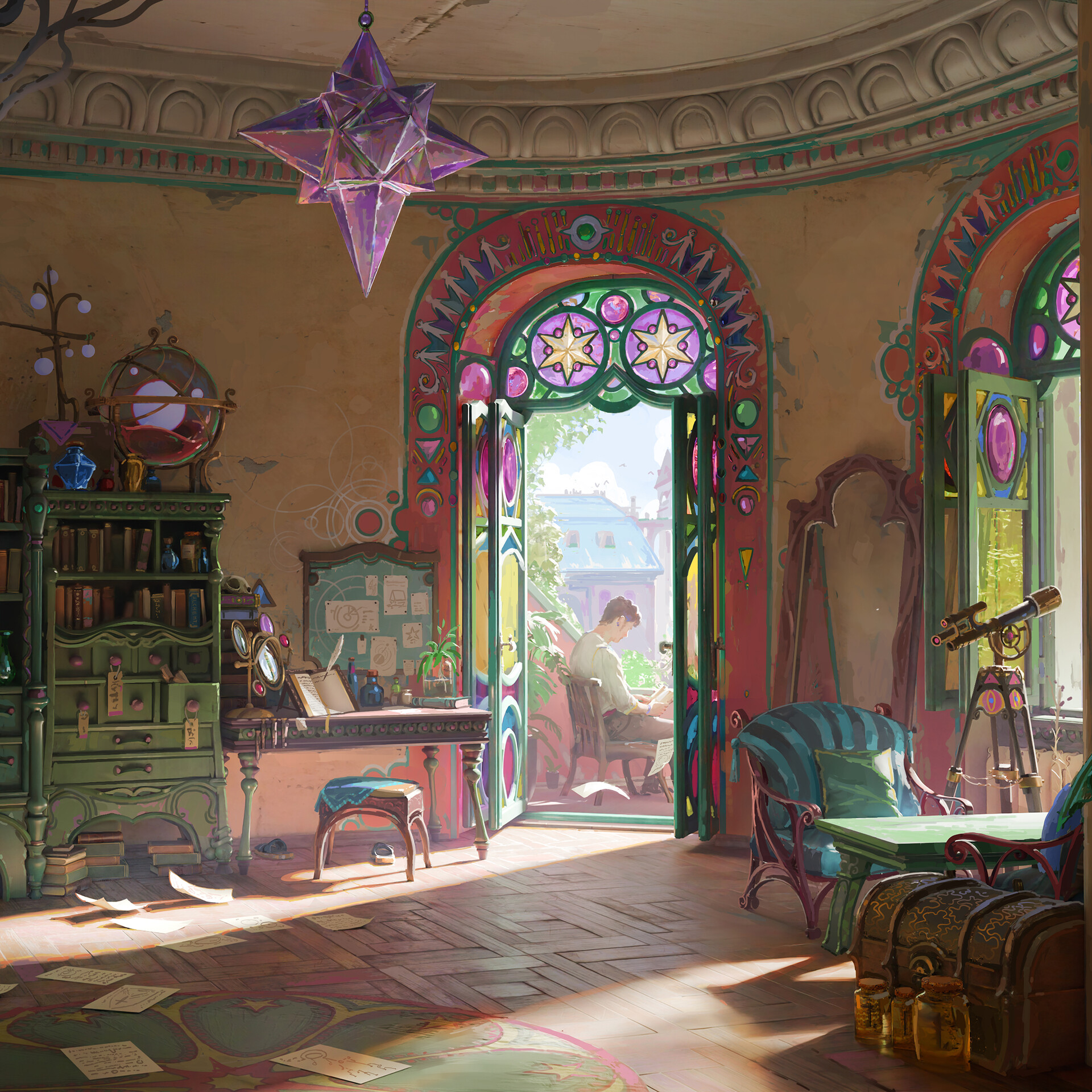ArtStation - Spellbound Dormitory