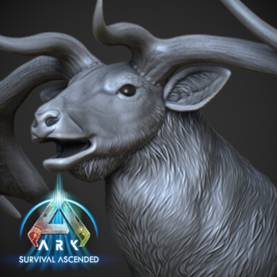 ArtStation - Megaloceros | ARK: Survival Ascended Modding