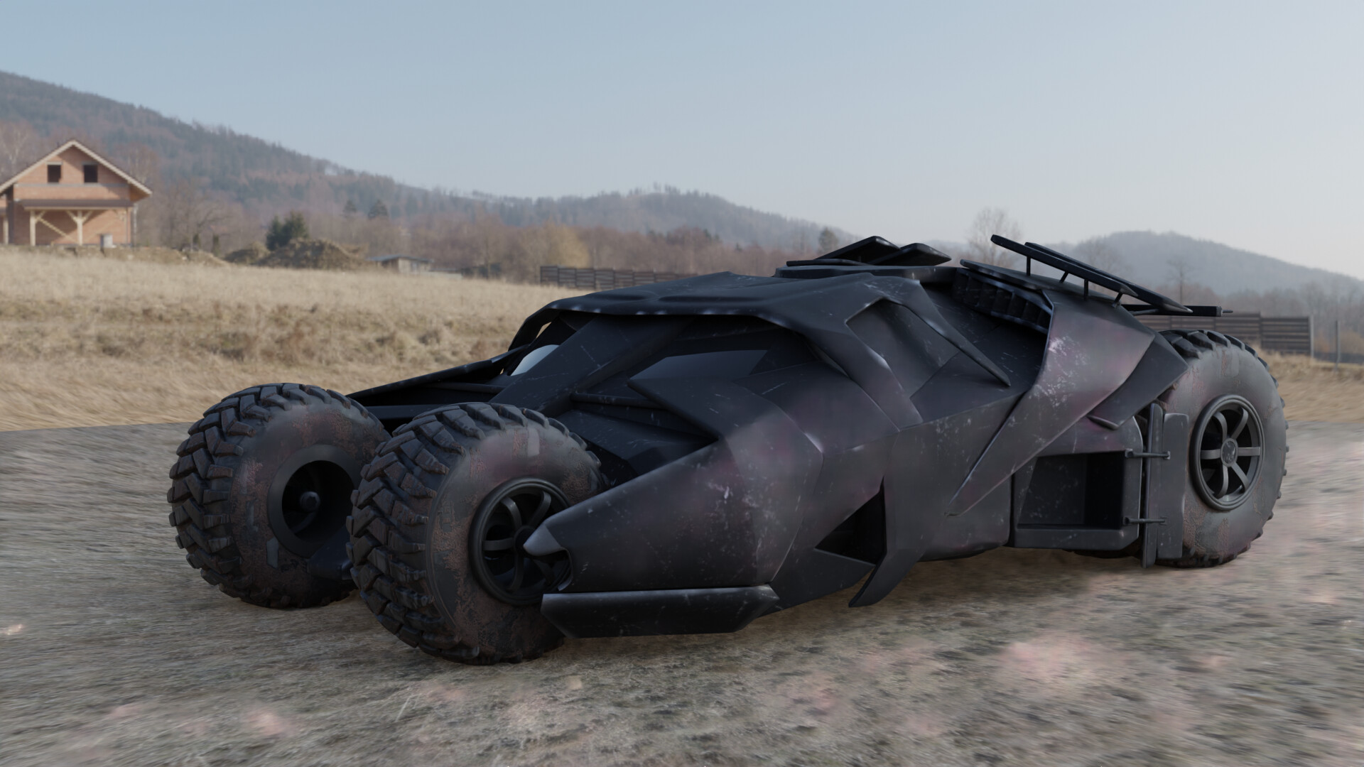 ArtStation - Batmobile
