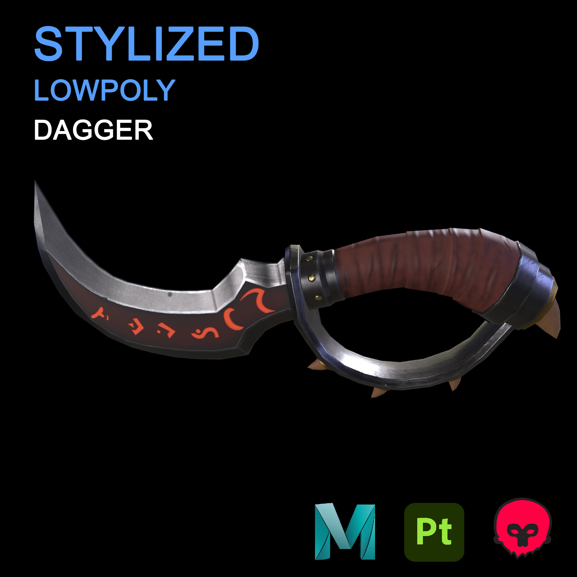 ArtStation - Rune Dagger