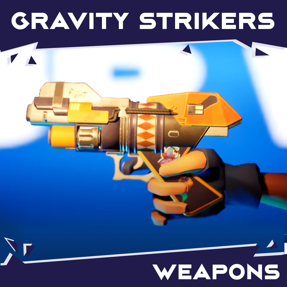 ArtStation - Gravity Strikers - Weapons