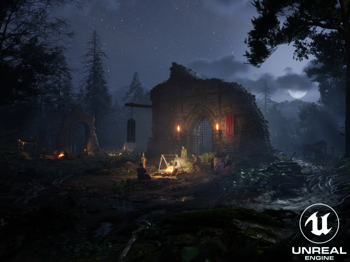 ArtStation - Bandit Camp