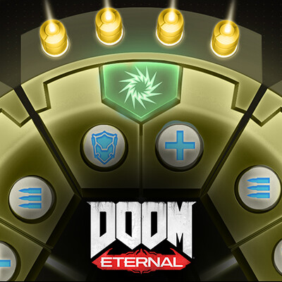 ArtStation - DOOM Eternal - Suit Upgrade System