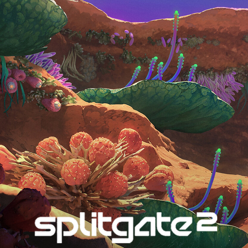 ArtStation - Splitgate 2-Biome Map