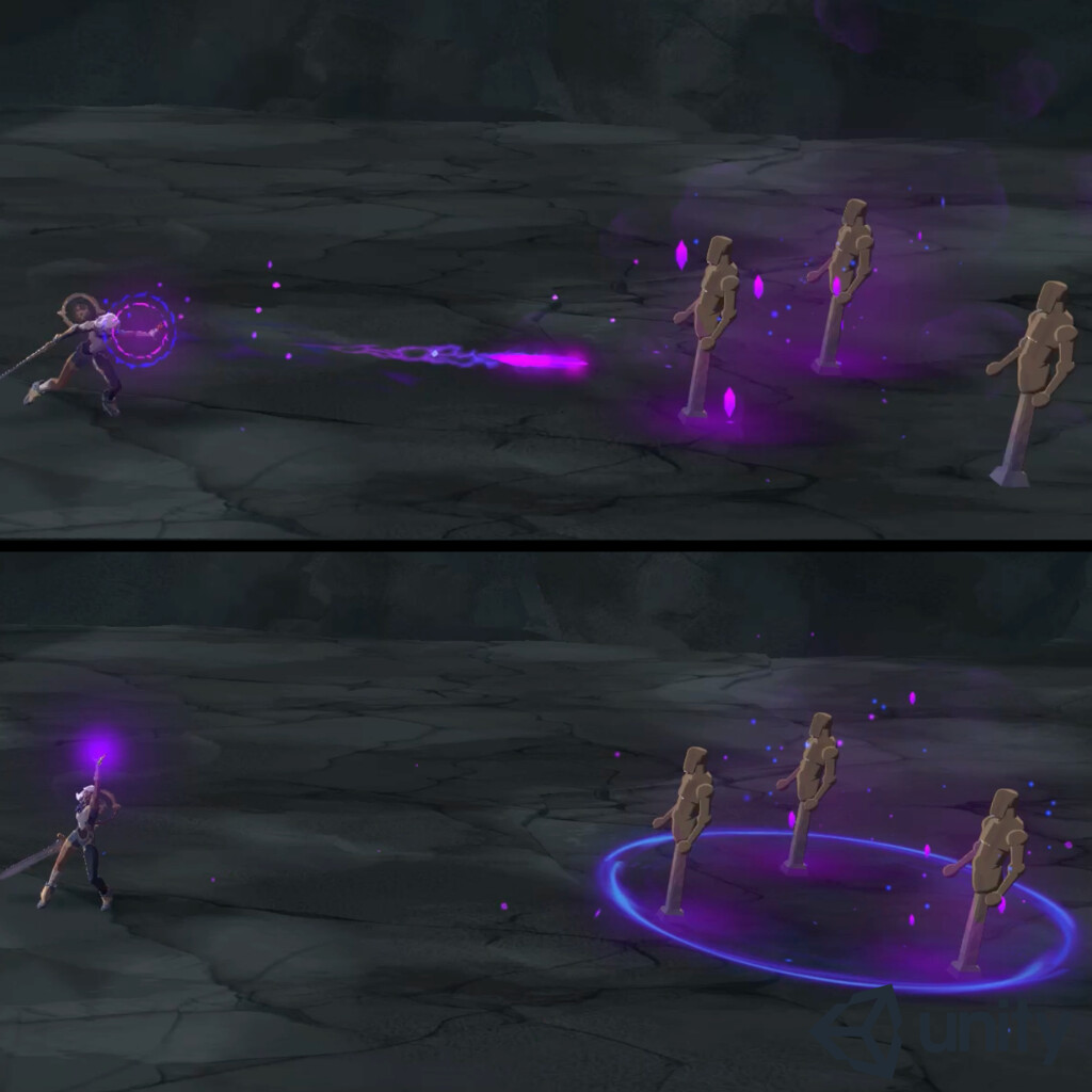 ArtStation - VFX Aura AOE