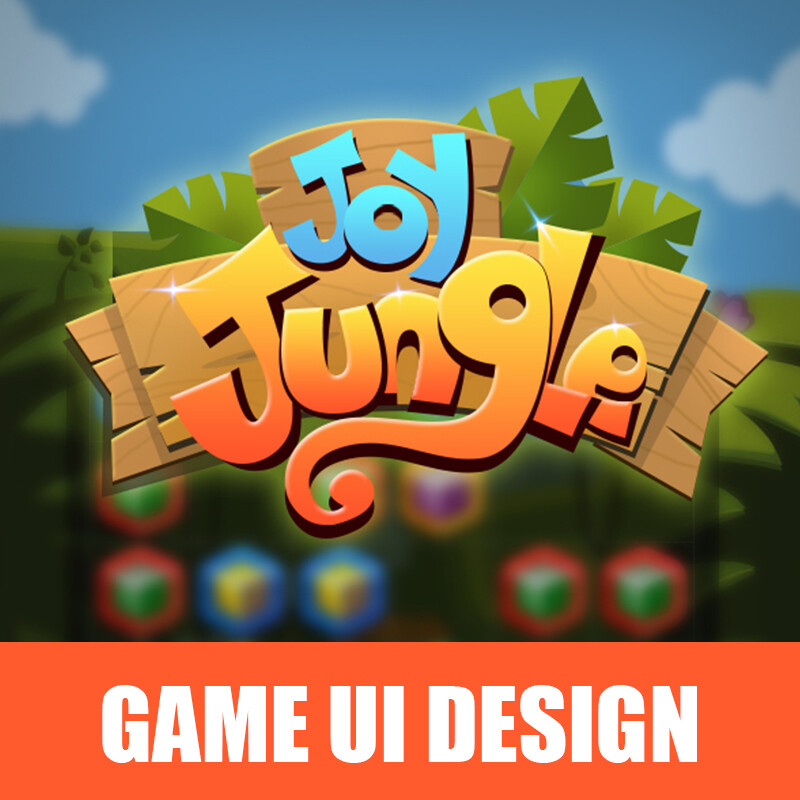 ArtStation - Joy Jungle - Game UI Design