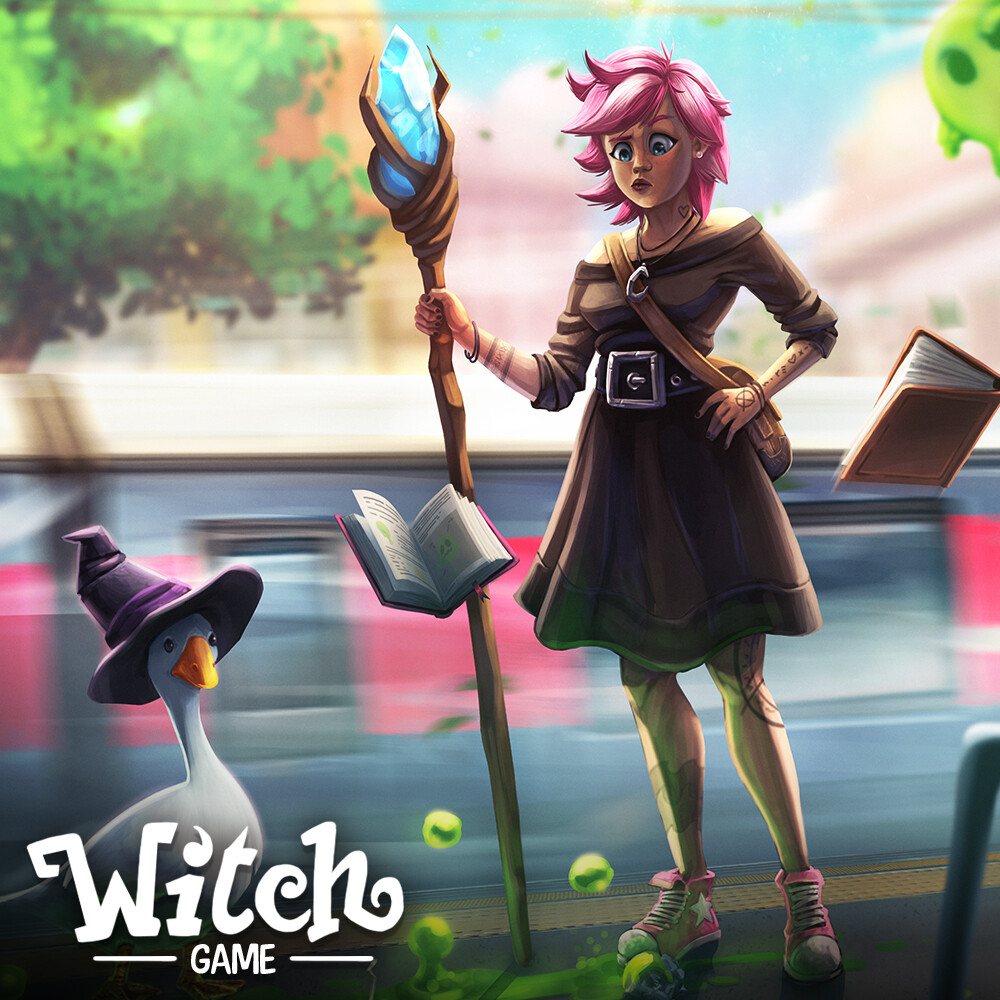 ArtStation - Witch Game - Character Concepts and Illustrustrations
