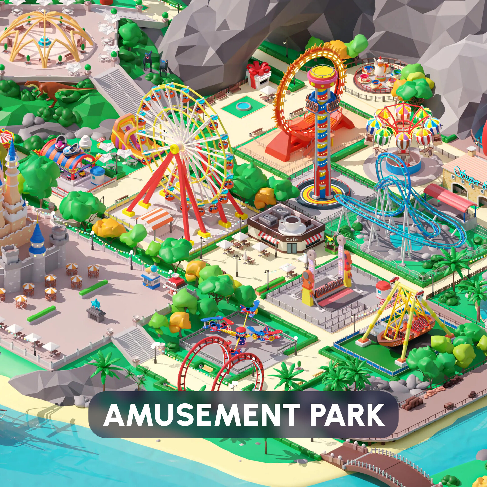 ArtStation - Amusement park
