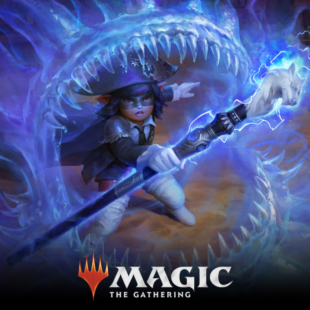 ArtStation - Magic: The Gathering - Blue Mage's Cane