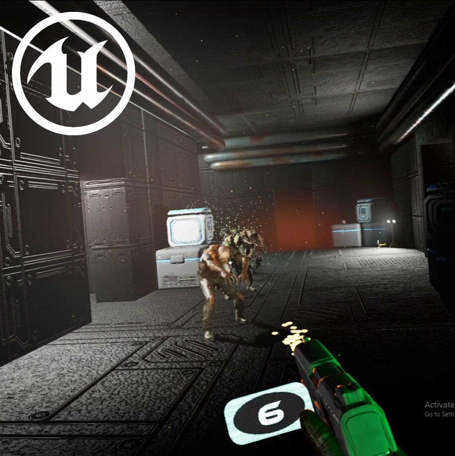 ArtStation - Blackout Protocol – VR UE5 Project