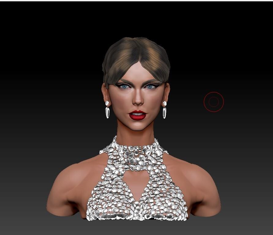 ArtStation - Taylor Swift -3D Portrait Sculpt (Fan Art)