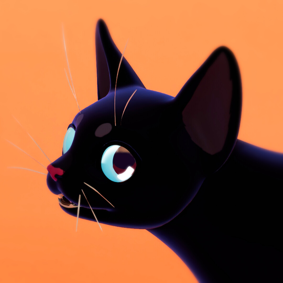 ArtStation - Cat walk cycle | 3D animation