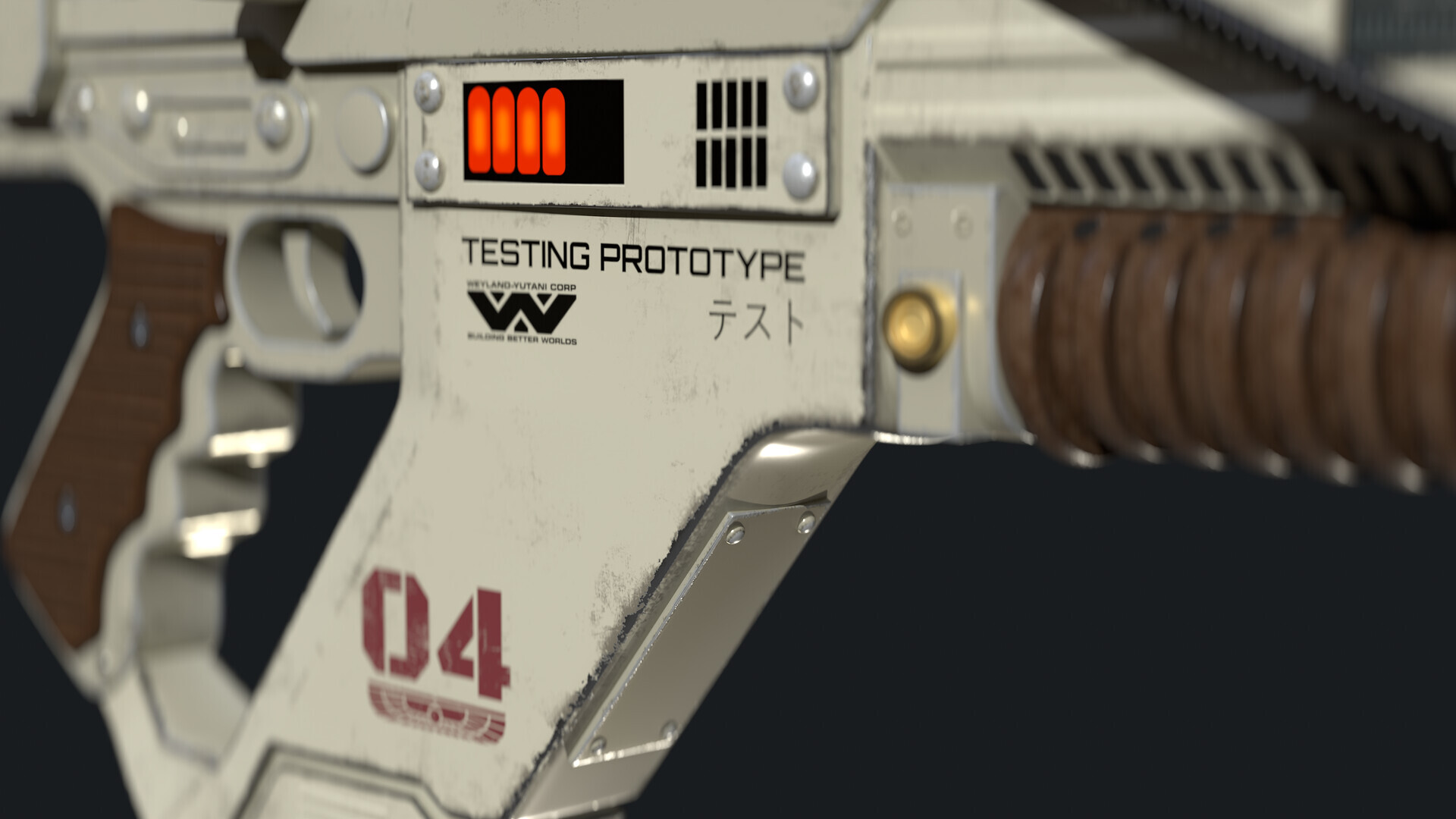 ArtStation - M14 Pulse Rifle ( Alien Romulus)