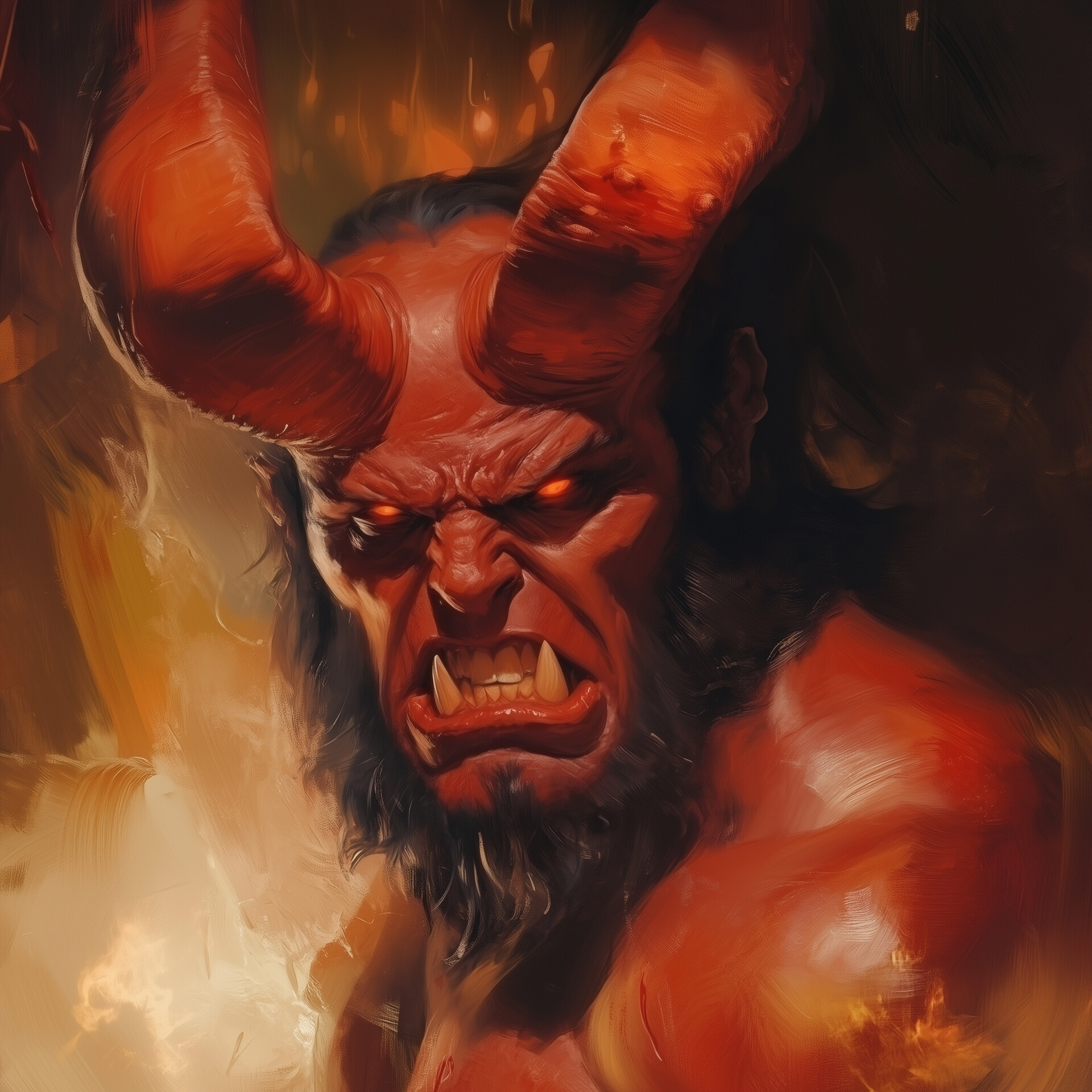 ArtStation - Hellboy: Wake The Devil