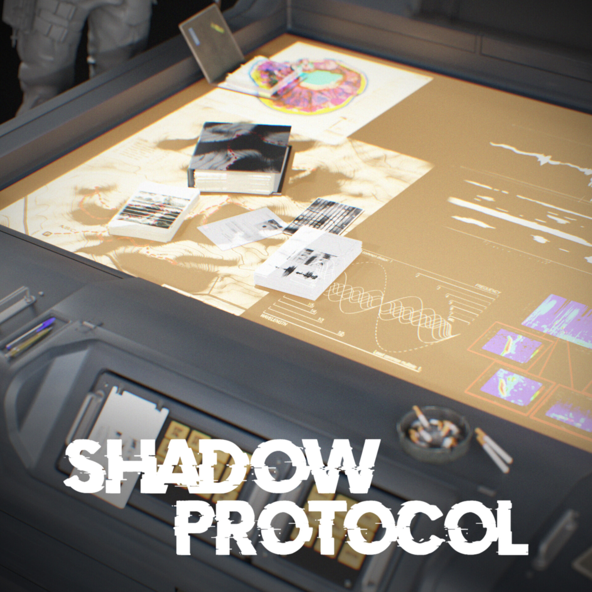 ArtStation - Shadow Protocol - Mission Control MOOD Visuals