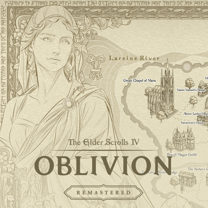Roddy E - The Elder Scrolls IV: Oblivion - Remastered : City Maps (Part 2)