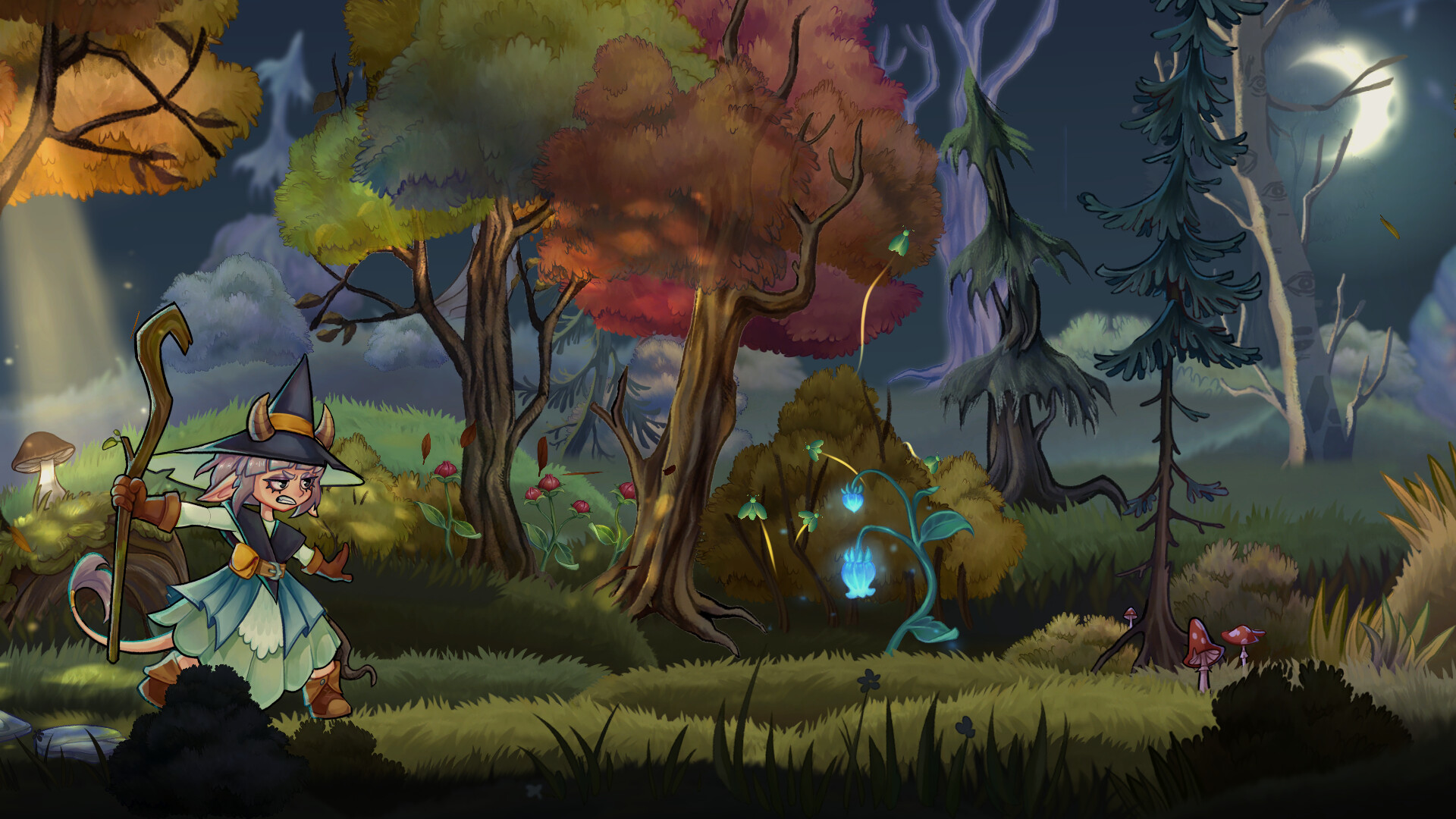 ArtStation - Magical Forest - 2D Scene in Unity URP