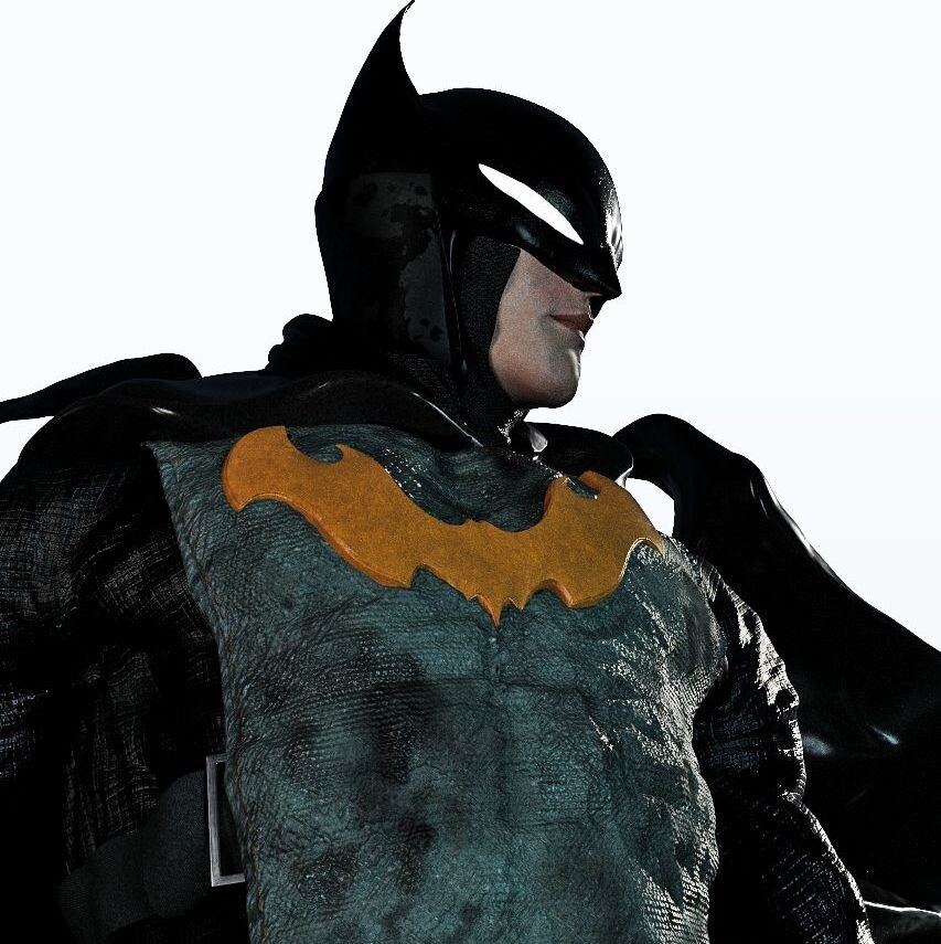 ArtStation - Batman on Gargoyle of Gotham