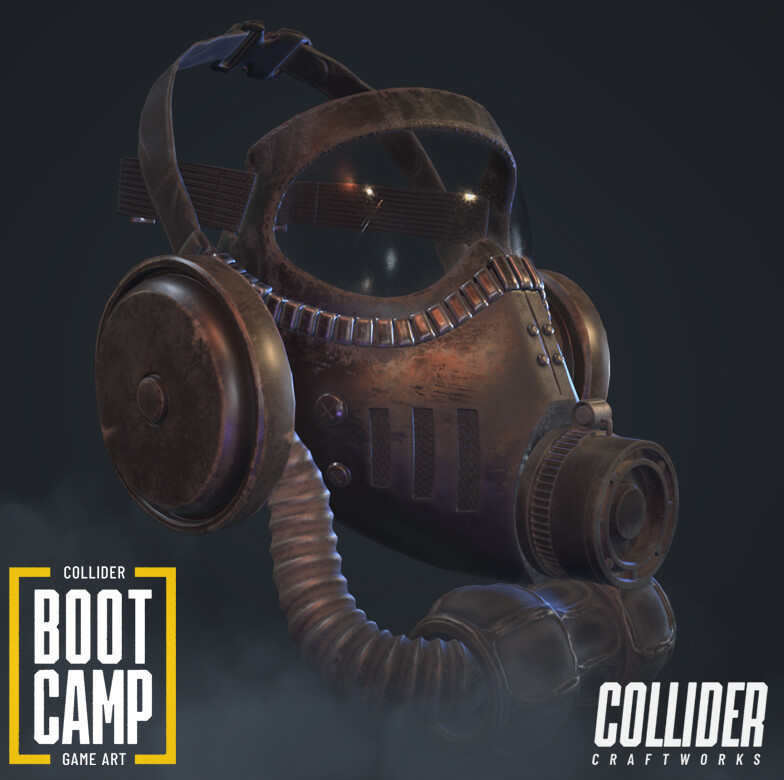 ArtStation - Gas Mask Helmet