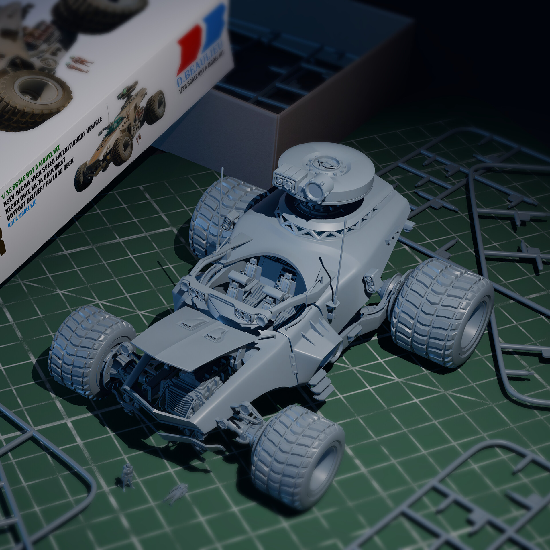 ArtStation - The HSEV-Recon "Rambler" Kit