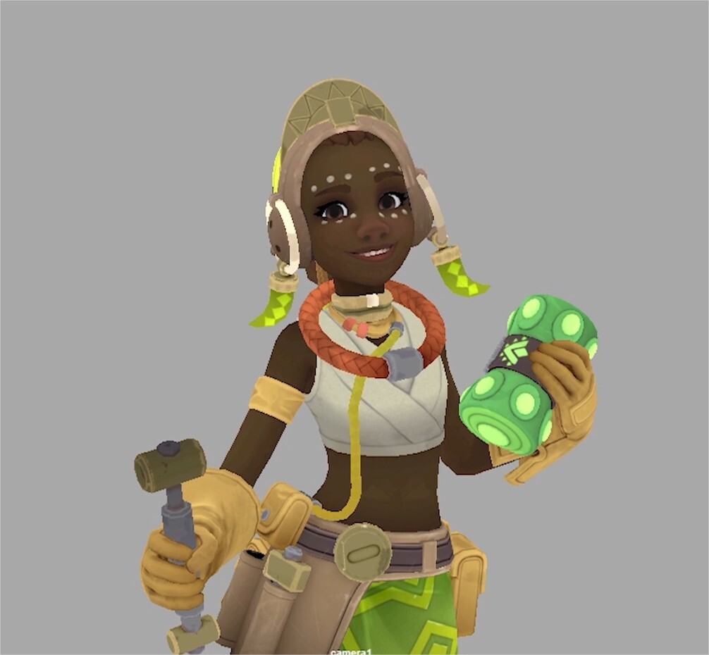 ArtStation - Efi Oladele - Character select animation
