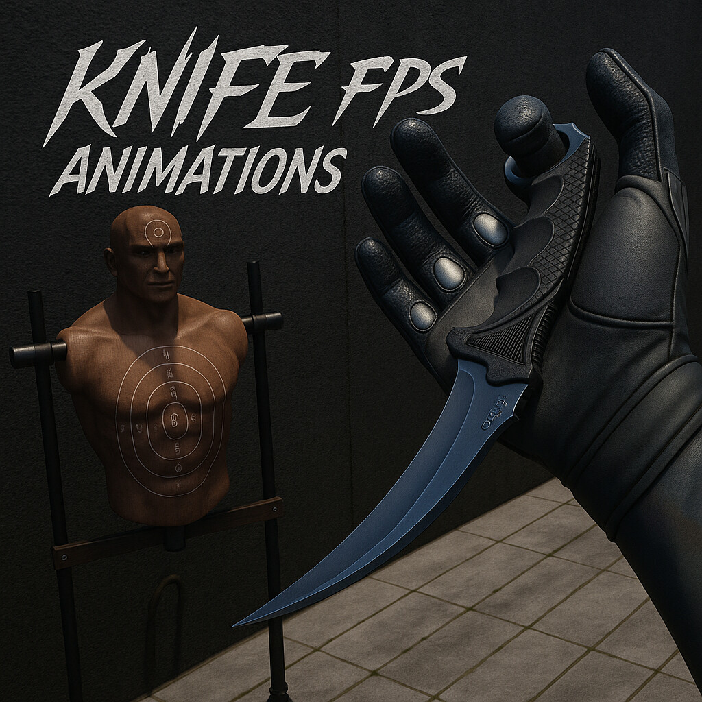 ArtStation - Knife FPS Animations
