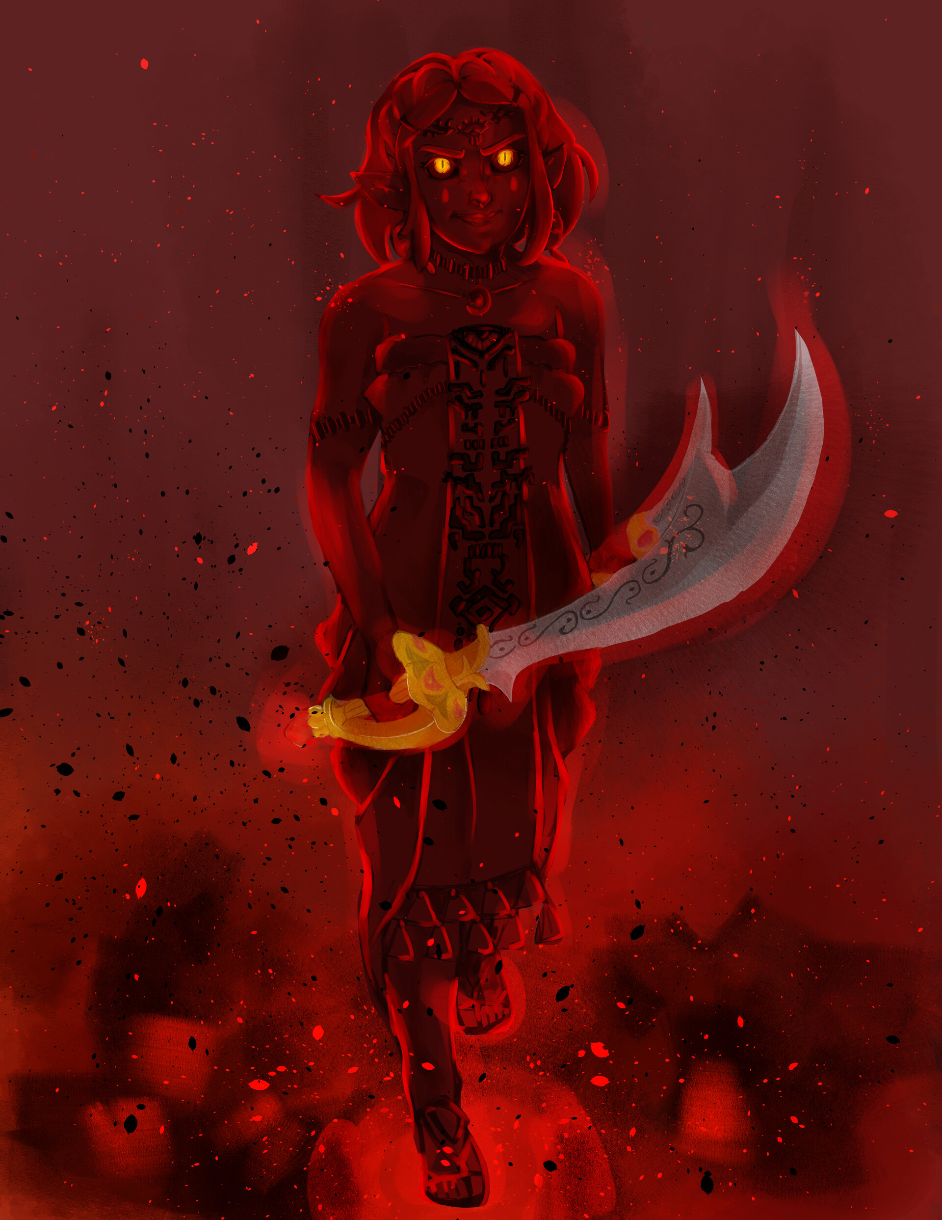 ArtStation - Puppet Zelda Boss Battle