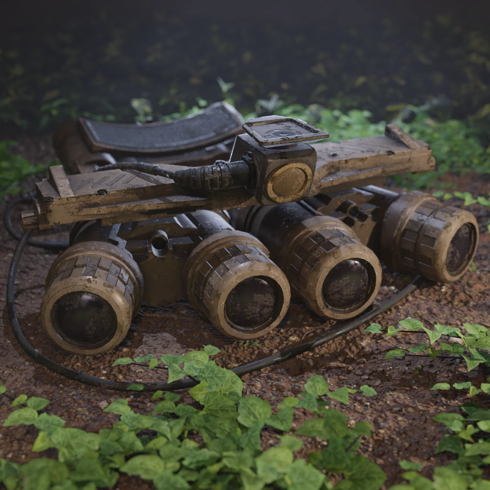 ArtStation - Digital GPNVG Ground Panoramic Night Vision Goggles (EPNVG-18)