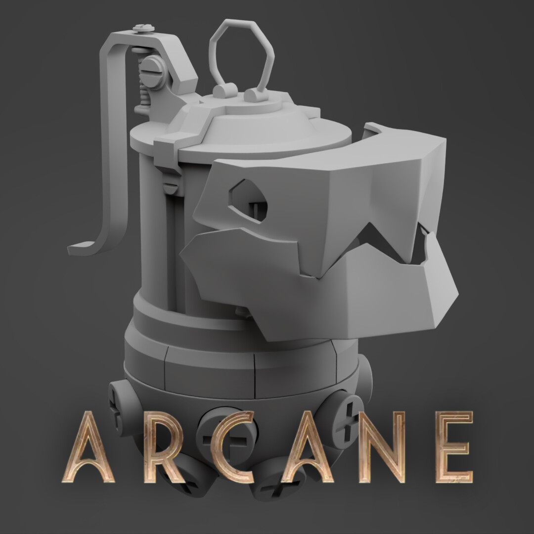 ArtStation - Arcane: Flame Chomper Model