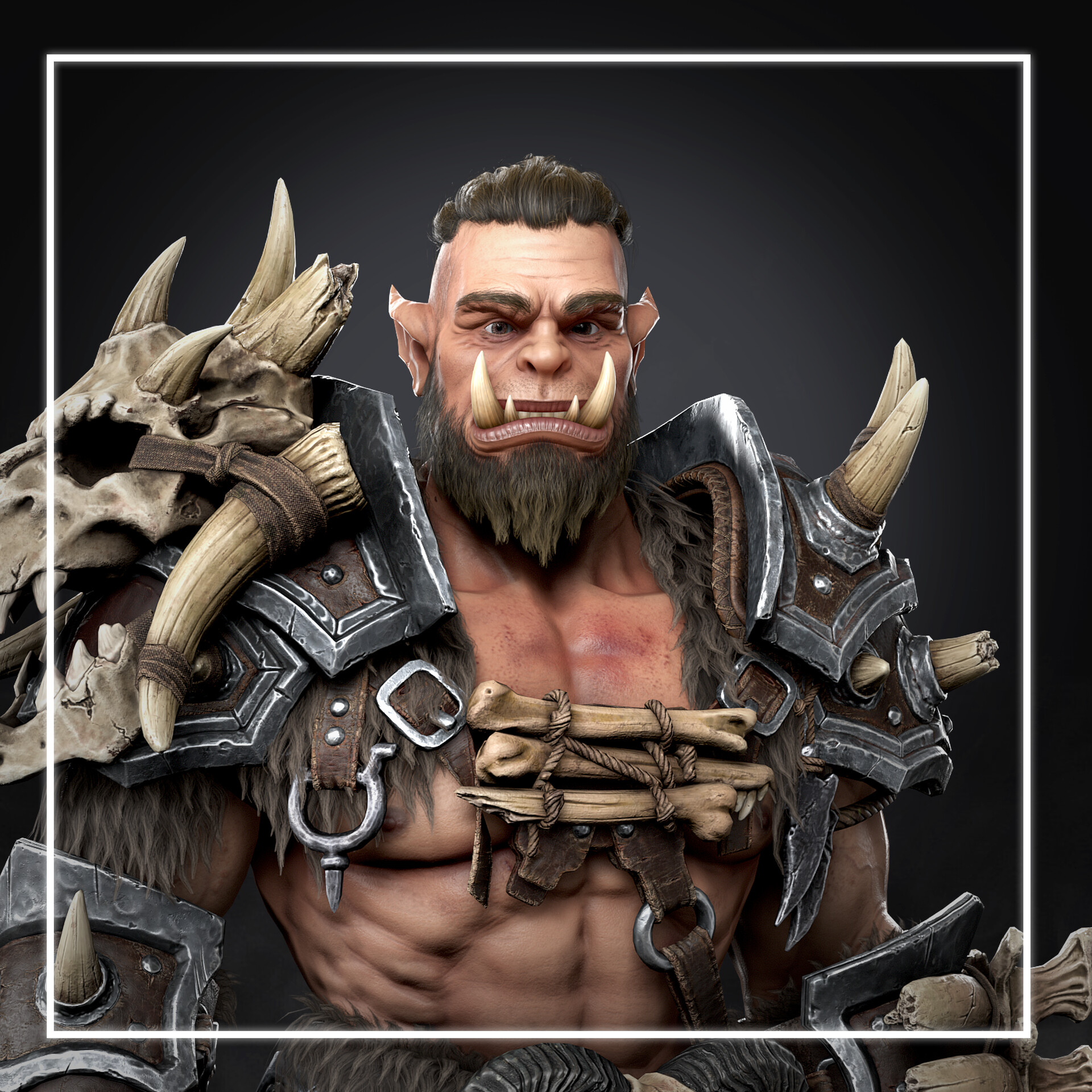 ArtStation - Savage Warlord