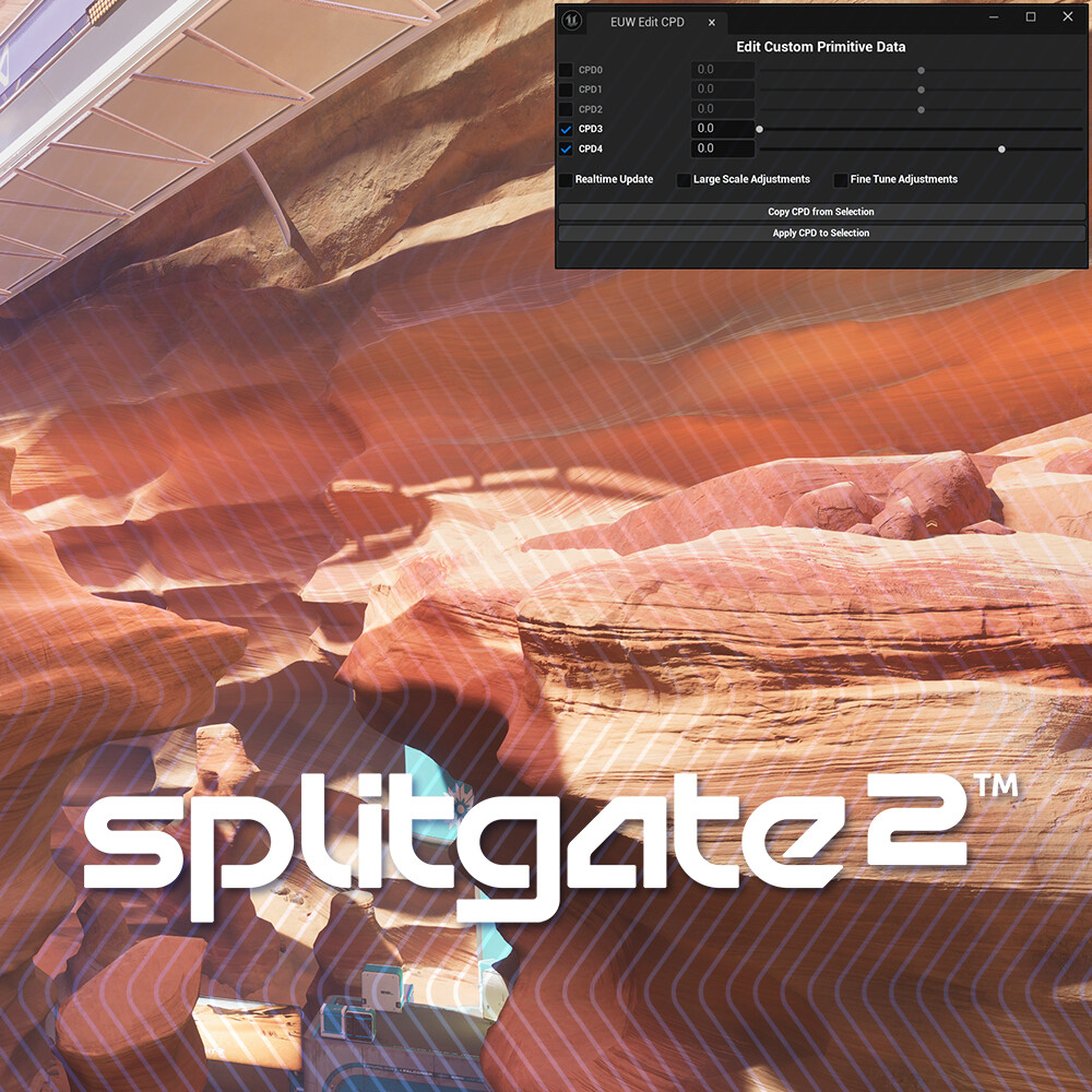 ArtStation - Splitgate 2 | Custom Primitive Data Editor