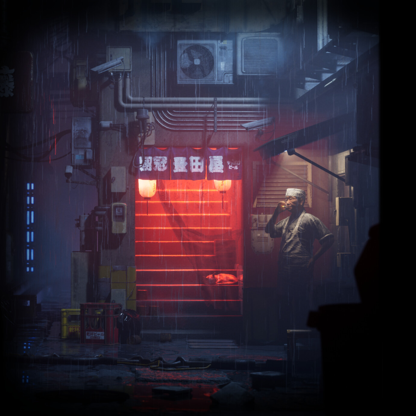 ArtStation - Tokyo Alley
