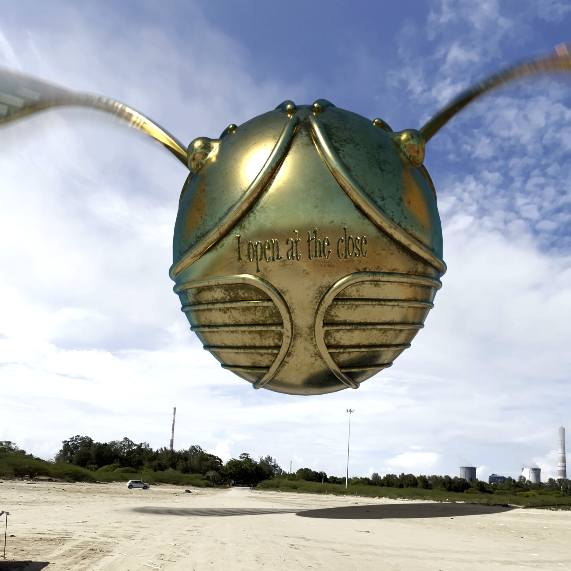 ArtStation - Giant Snitch VFX | Harry Potter Inspired Scene | CGI