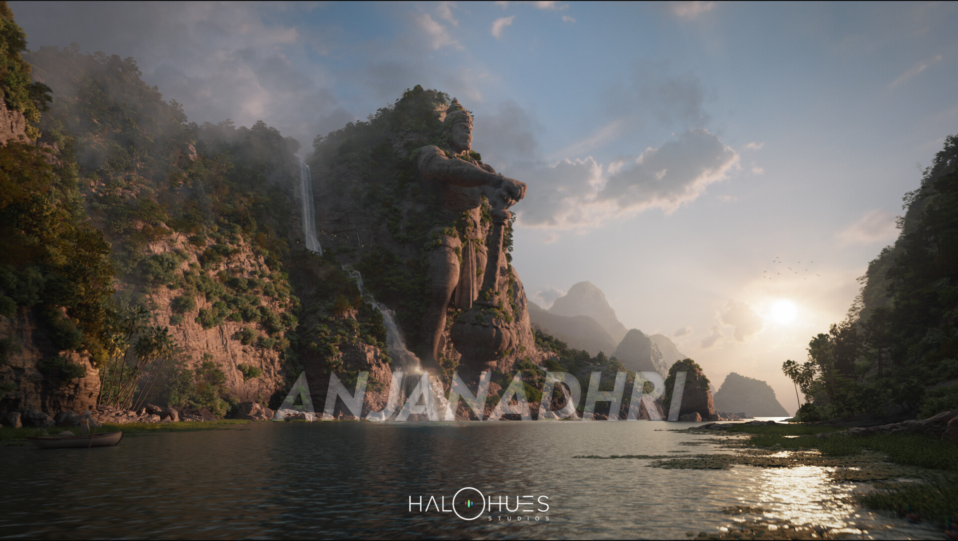 ArtStation - 🎬 Anjanadhri Establishment — Teaser Version (for Hanu‑Man)