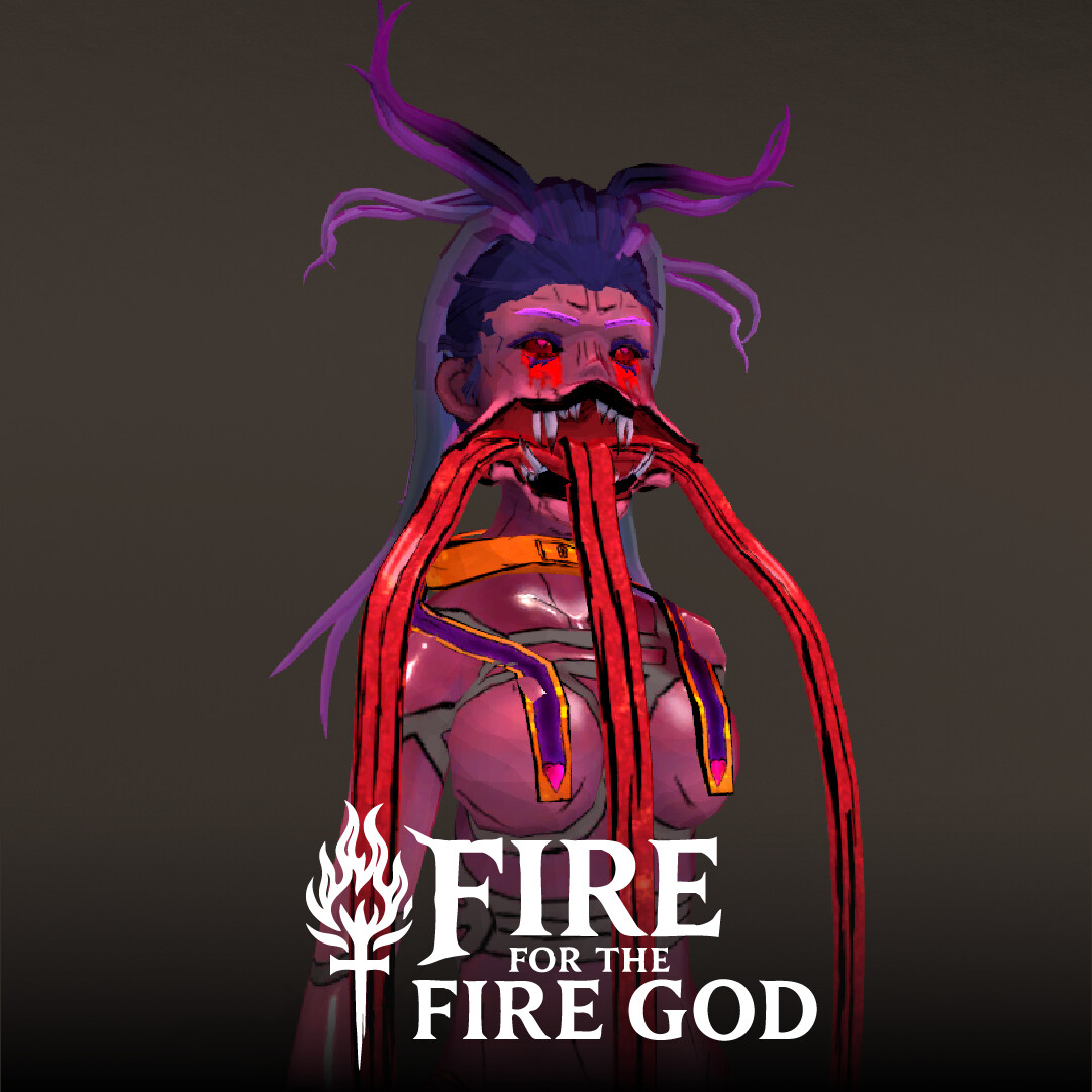 ArtStation - Fire for the Fire God - Lust Boss Phase 2