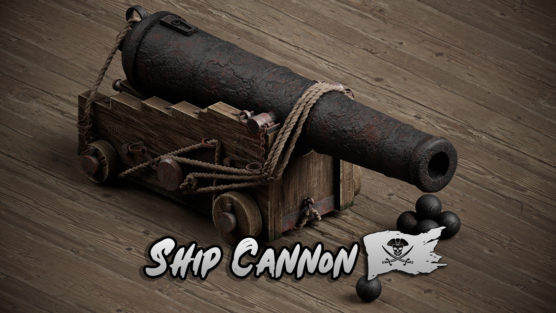 ArtStation - Ship Cannon