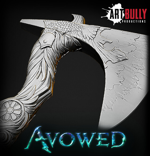 ArtStation - Avowed - Weapons