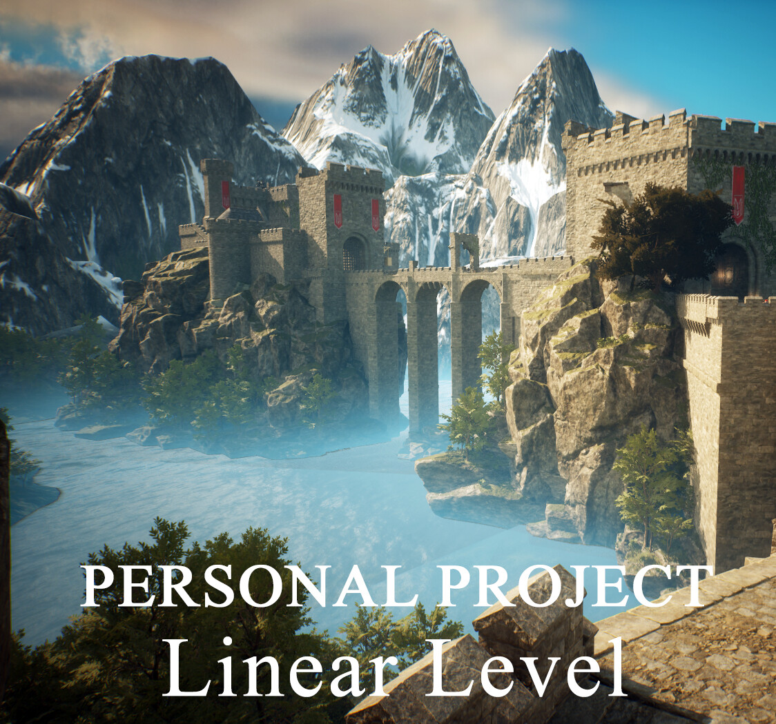 ArtStation - Personal Project - Linear Level