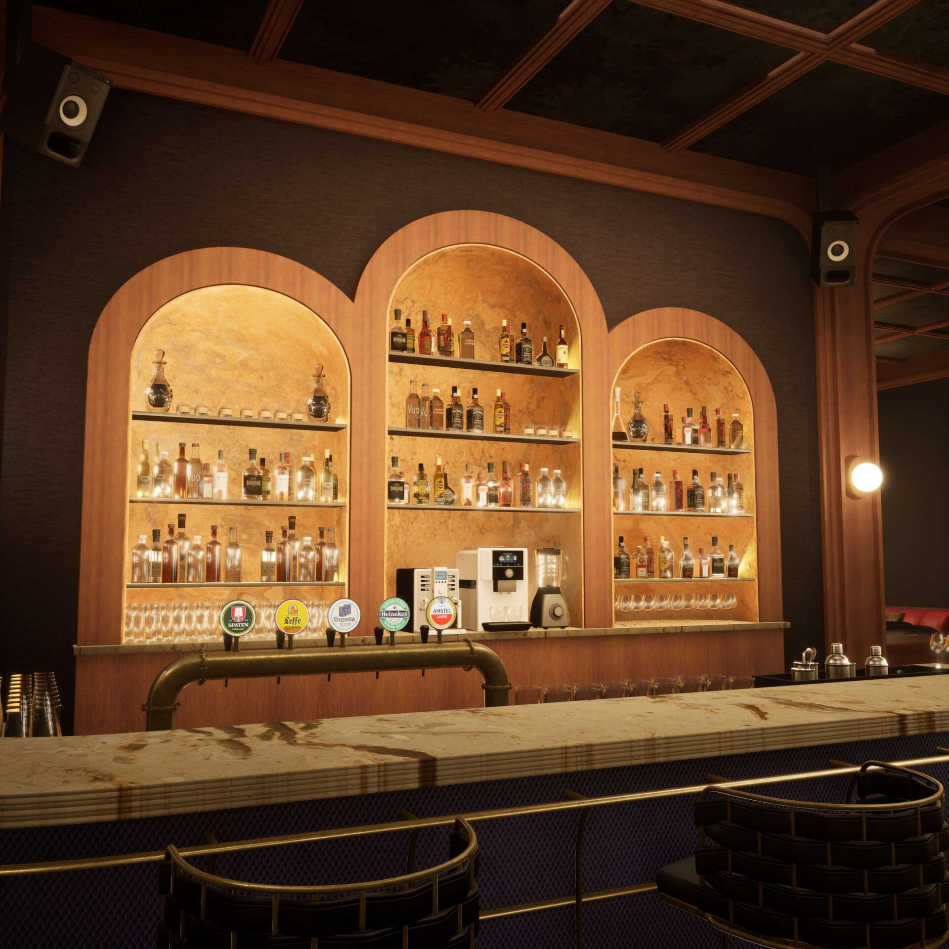 ArtStation - Velvet Bar - Unreal Engine