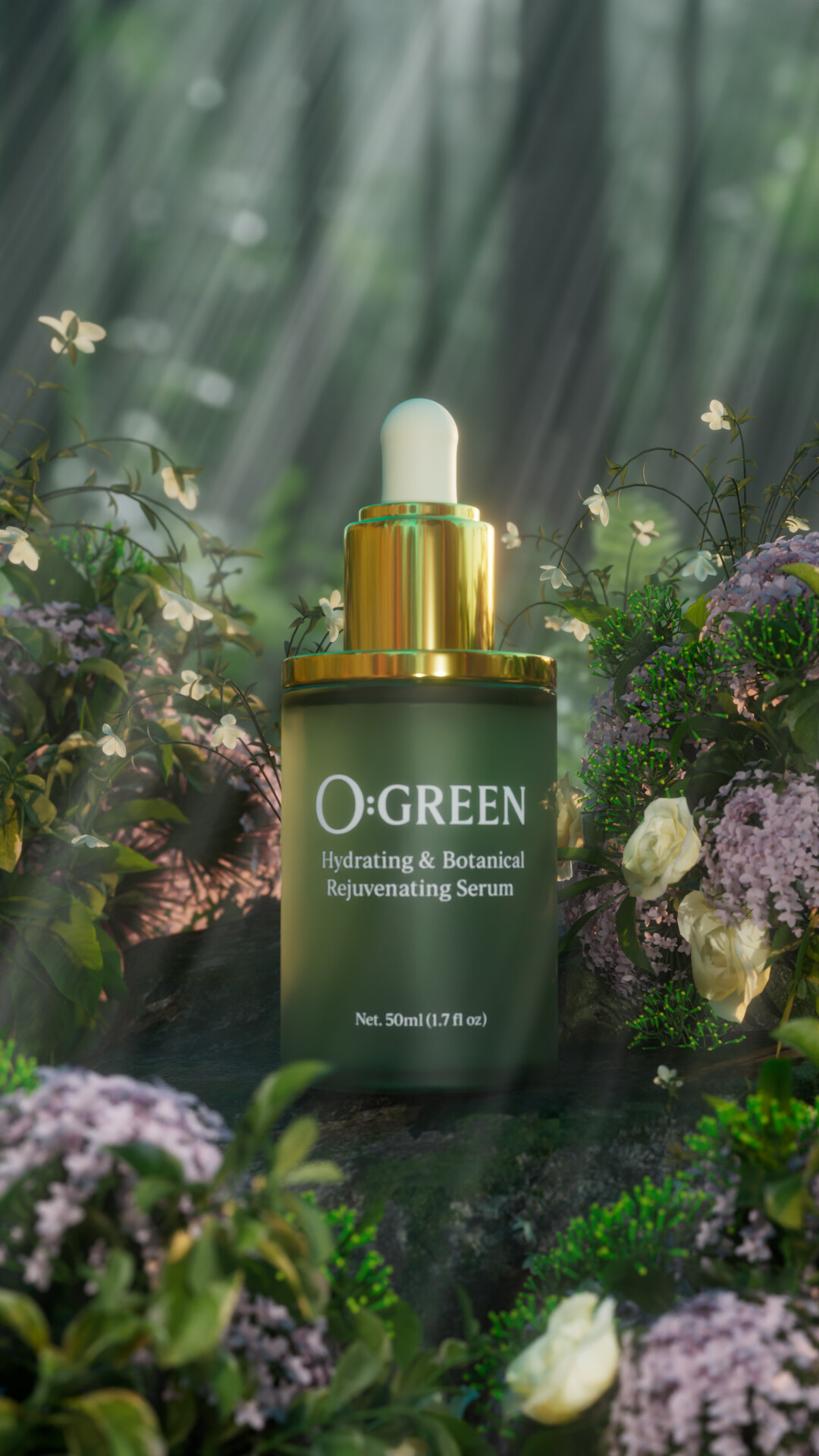 ArtStation - Nature cosmetic serum