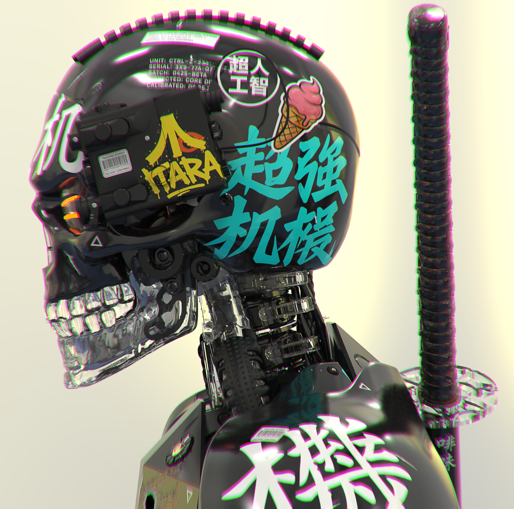 ArtStation - OMX-2 — Street-Calibrated Autonomous Unit
